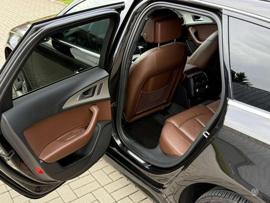 Brown Audi A6 2015 in Kedainiai, with an engine capacity of 1.97 L and mileage of 281 thousand km for 12950 €, photo 22 on AUTOMOTO.COM.LV