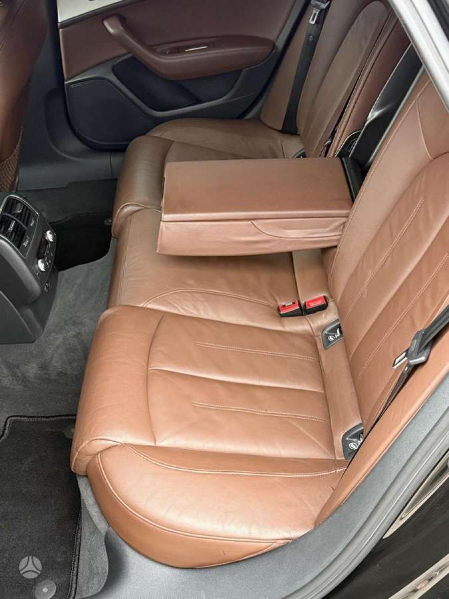 Brown Audi A6 2015 in Kedainiai, with an engine capacity of 1.97 L and mileage of 281 thousand km for 12950 €, photo 23 on AUTOMOTO.COM.LV