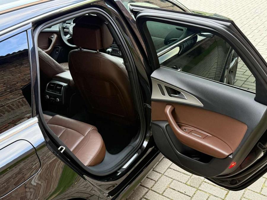 Brown Audi A6 2015 in Kedainiai, with an engine capacity of 1.97 L and mileage of 281 thousand km for 12950 €, photo 24 on AUTOMOTO.COM.LV