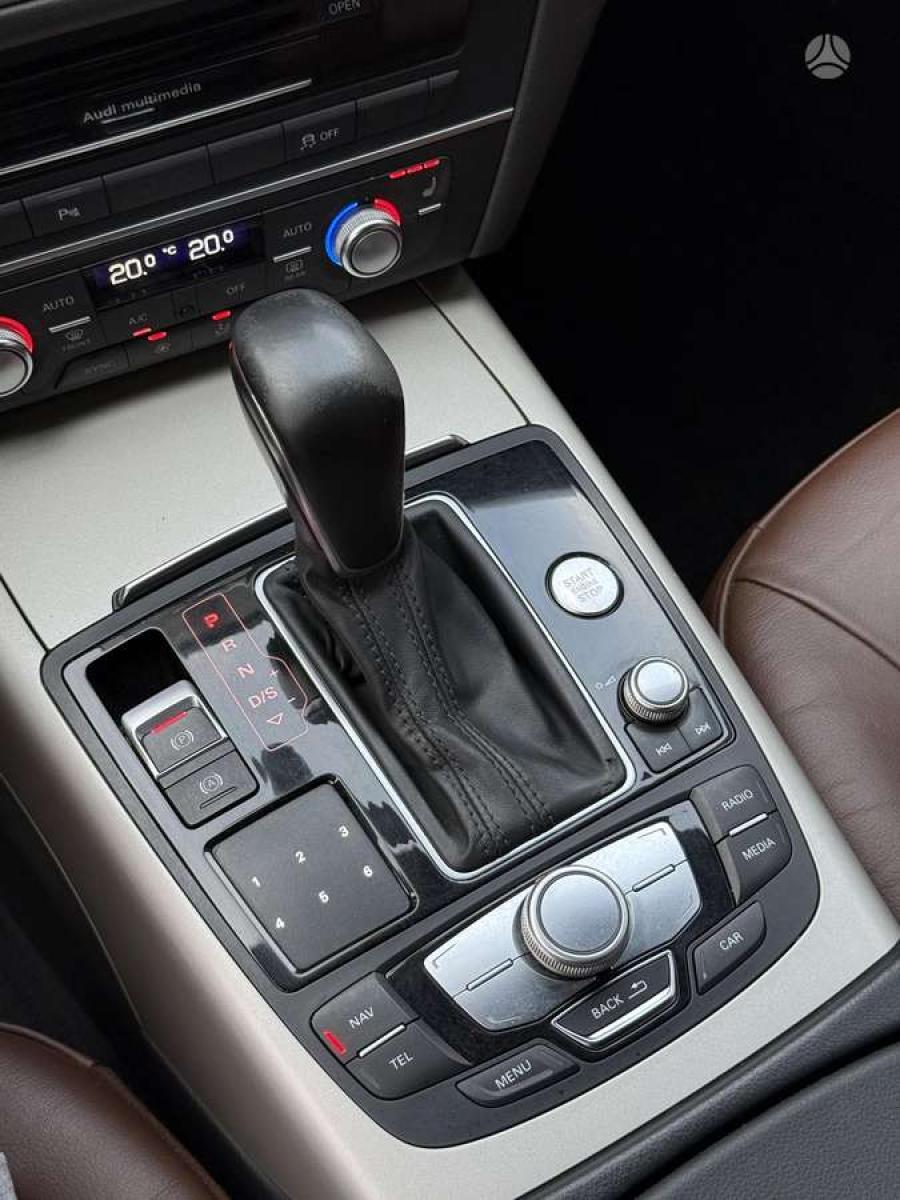 Brown Audi A6 2015 in Kedainiai, with an engine capacity of 1.97 L and mileage of 281 thousand km for 12950 €, photo 37 on AUTOMOTO.COM.LV