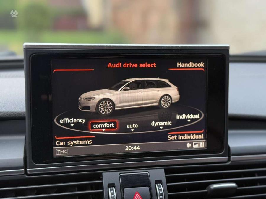 Brown Audi A6 2015 in Kedainiai, with an engine capacity of 1.97 L and mileage of 281 thousand km for 12950 €, photo 38 on AUTOMOTO.COM.LV