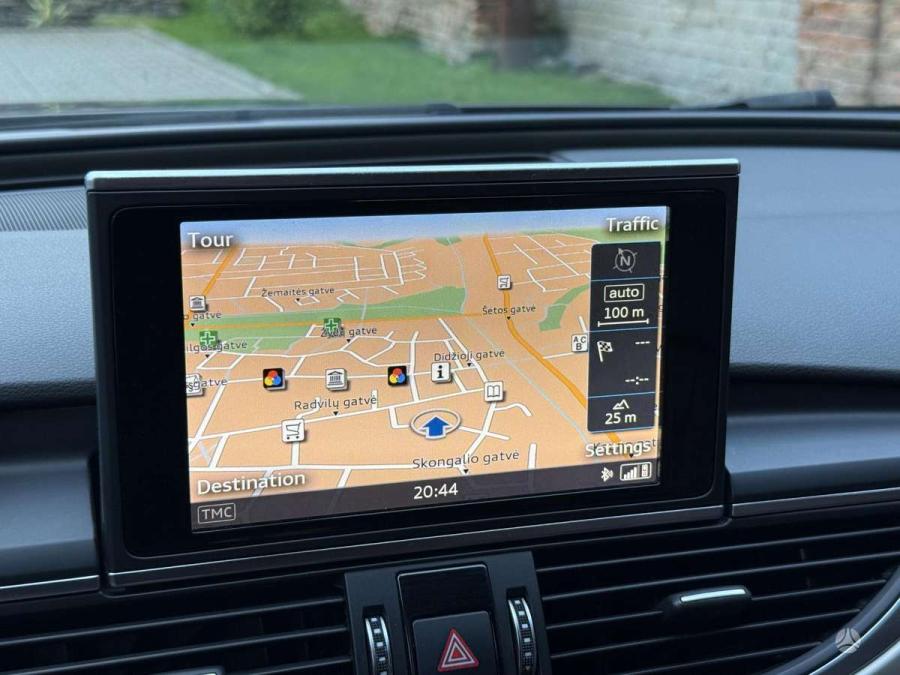 Brown Audi A6 2015 in Kedainiai, with an engine capacity of 1.97 L and mileage of 281 thousand km for 12950 €, photo 39 on AUTOMOTO.COM.LV