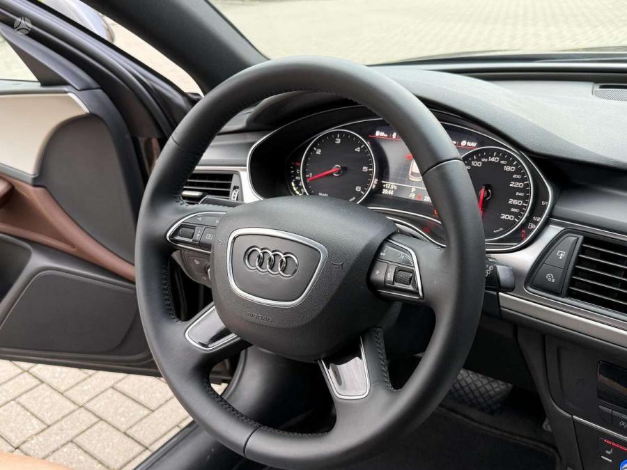 Brown Audi A6 2015 in Kedainiai, with an engine capacity of 1.97 L and mileage of 281 thousand km for 12950 €, photo 41 on AUTOMOTO.COM.LV