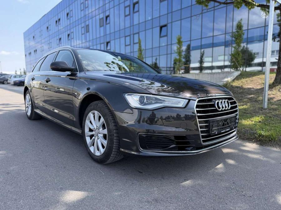 Brown Audi A6 2015 in Panevezys, with an engine capacity of 1.97 L and mileage of 297 thousand km for 10999 €, photo 1 on AUTOMOTO.COM.LV