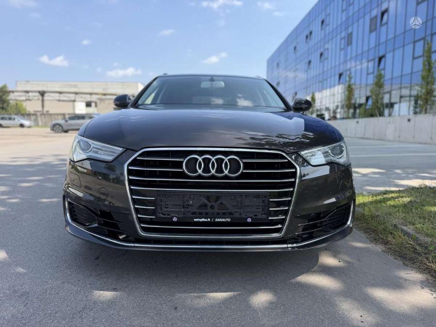 Brown Audi A6 2015 in Panevezys, with an engine capacity of 1.97 L and mileage of 297 thousand km for 10999 €, photo 6 on AUTOMOTO.COM.LV