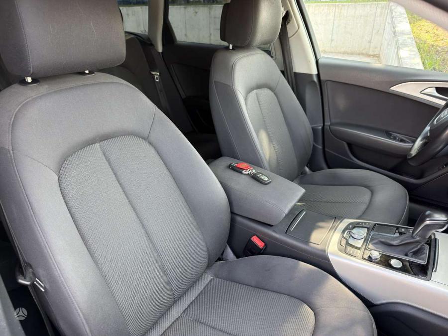 Brown Audi A6 2015 in Panevezys, with an engine capacity of 1.97 L and mileage of 297 thousand km for 10999 €, photo 20 on AUTOMOTO.COM.LV