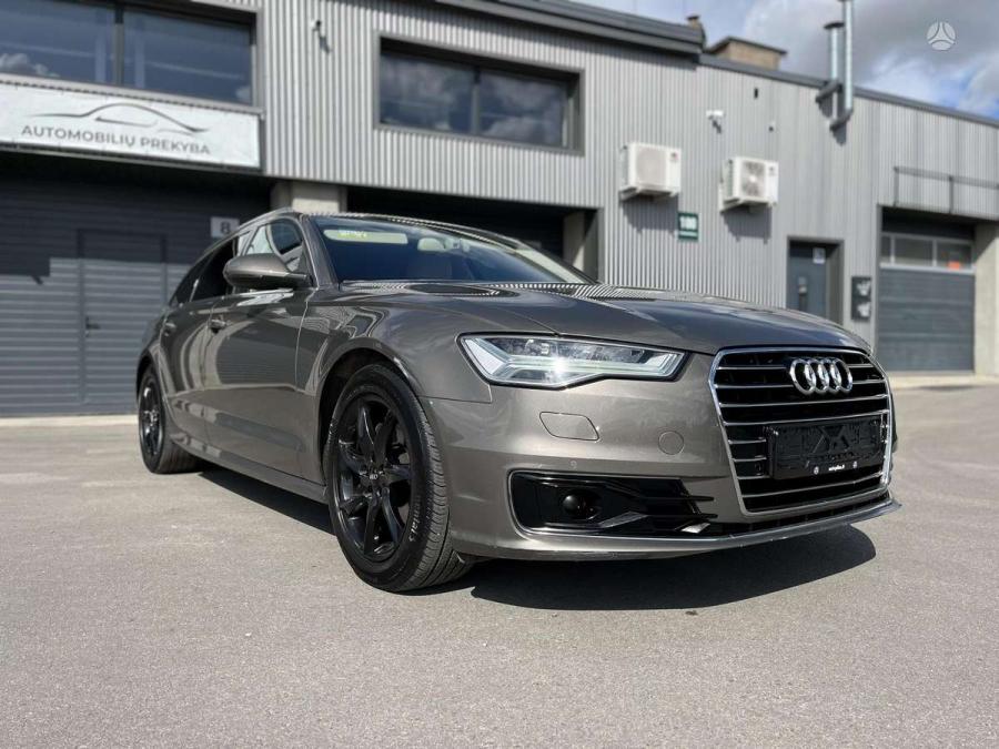Brown Audi A6 2015 in Siauliai, with an engine capacity of 1.97 L and mileage of 239 thousand km for 11700 €, photo 1 on AUTOMOTO.COM.LV