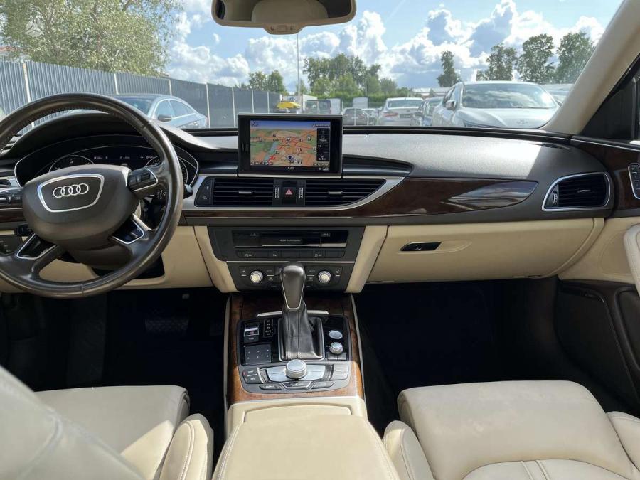 Brown Audi A6 2015 in Siauliai, with an engine capacity of 1.97 L and mileage of 239 thousand km for 11700 €, photo 19 on AUTOMOTO.COM.LV