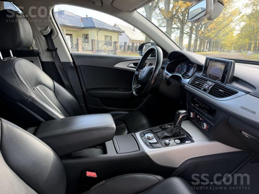 Brown Audi A6 2015 in Valmiera, with an engine capacity of 3.00 L and mileage of 275 thousand km for 13400 €, photo 19 on AUTOMOTO.COM.LV
