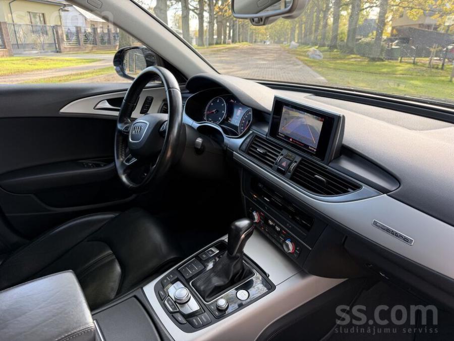 Brown Audi A6 2015 in Valmiera, with an engine capacity of 3.00 L and mileage of 275 thousand km for 13400 €, photo 20 on AUTOMOTO.COM.LV