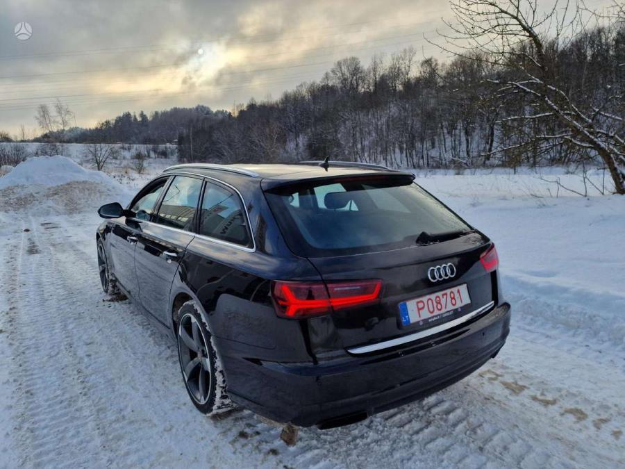 Brown Audi A6 2016 in Vilnius, with an engine capacity of 1.97 L and mileage of 244 thousand km for 13100 €, photo 5 on AUTOMOTO.COM.LV