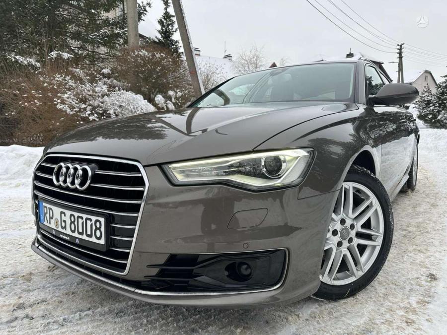 Brown Audi A6 2016 in Vilnius, with an engine capacity of 1.97 L and mileage of 295 thousand km for 12150 €, photo 2 on AUTOMOTO.COM.LV