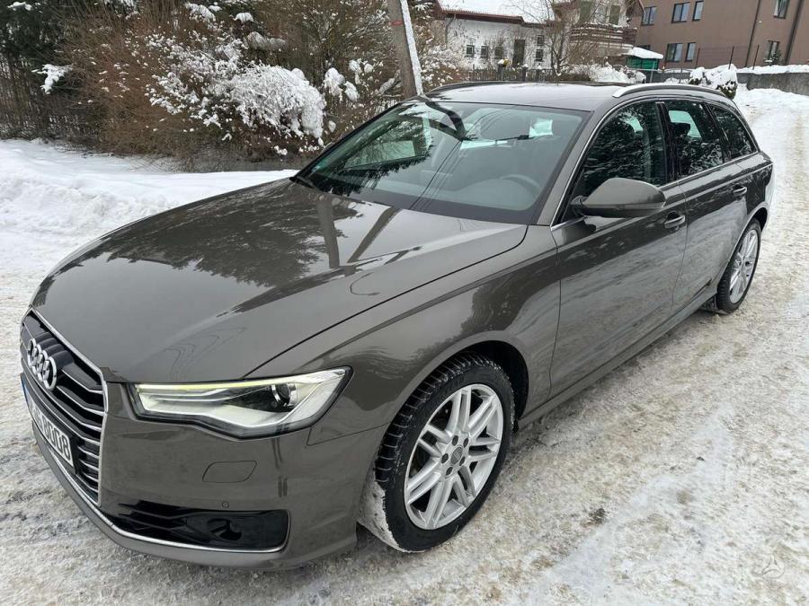 Brown Audi A6 2016 in Vilnius, with an engine capacity of 1.97 L and mileage of 295 thousand km for 12150 €, photo 3 on AUTOMOTO.COM.LV