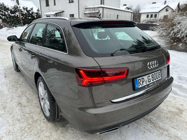 Brown Audi A6 2016 in Vilnius, with an engine capacity of 1.97 L and mileage of 295 thousand km for 12150 €, photo 6 on AUTOMOTO.COM.LV