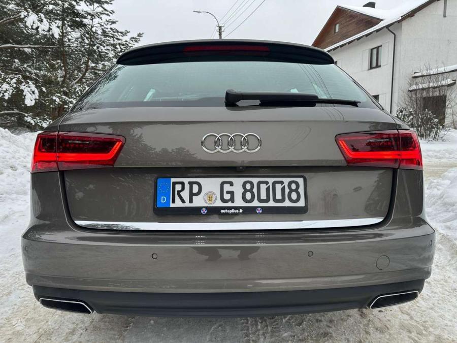 Brown Audi A6 2016 in Vilnius, with an engine capacity of 1.97 L and mileage of 295 thousand km for 12150 €, photo 9 on AUTOMOTO.COM.LV