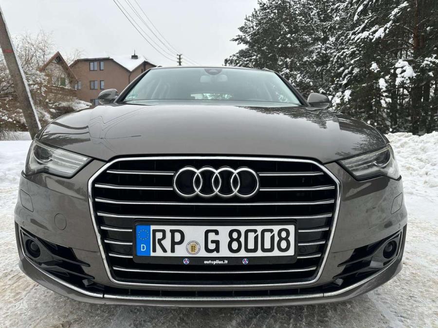 Brown Audi A6 2016 in Vilnius, with an engine capacity of 1.97 L and mileage of 295 thousand km for 12150 €, photo 18 on AUTOMOTO.COM.LV