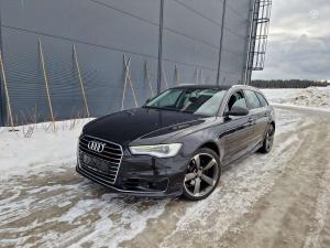 Brown Audi A6 2016 in Vilnius, with an engine capacity of 2.00 L and mileage of 243 thousand km for 12999 €, photo 2 on AUTOMOTO.COM.LV
