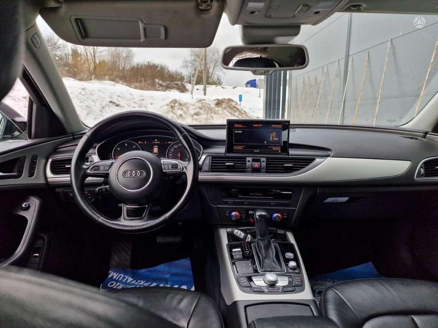 Brown Audi A6 2016 in Vilnius, with an engine capacity of 2.00 L and mileage of 243 thousand km for 12999 €, photo 16 on AUTOMOTO.COM.LV