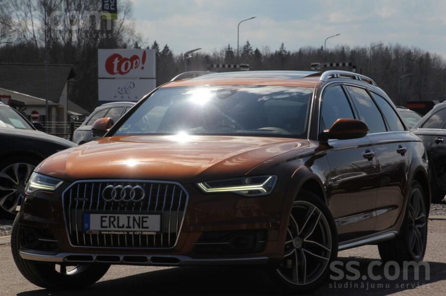 Brown Audi A6 2016 in Tukums, with an engine capacity of 3.00 L and mileage of 179 thousand km for 23900 €, photo 12 on AUTOMOTO.COM.LV