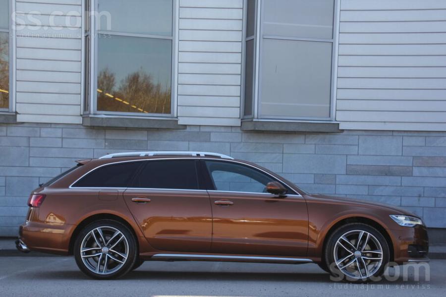 Brown Audi A6 2016 in Tukums, with an engine capacity of 3.00 L and mileage of 179 thousand km for 23900 €, photo 17 on AUTOMOTO.COM.LV