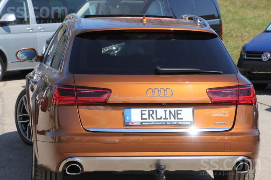 Brown Audi A6 2016 in Tukums, with an engine capacity of 3.00 L and mileage of 179 thousand km for 23900 €, photo 30 on AUTOMOTO.COM.LV