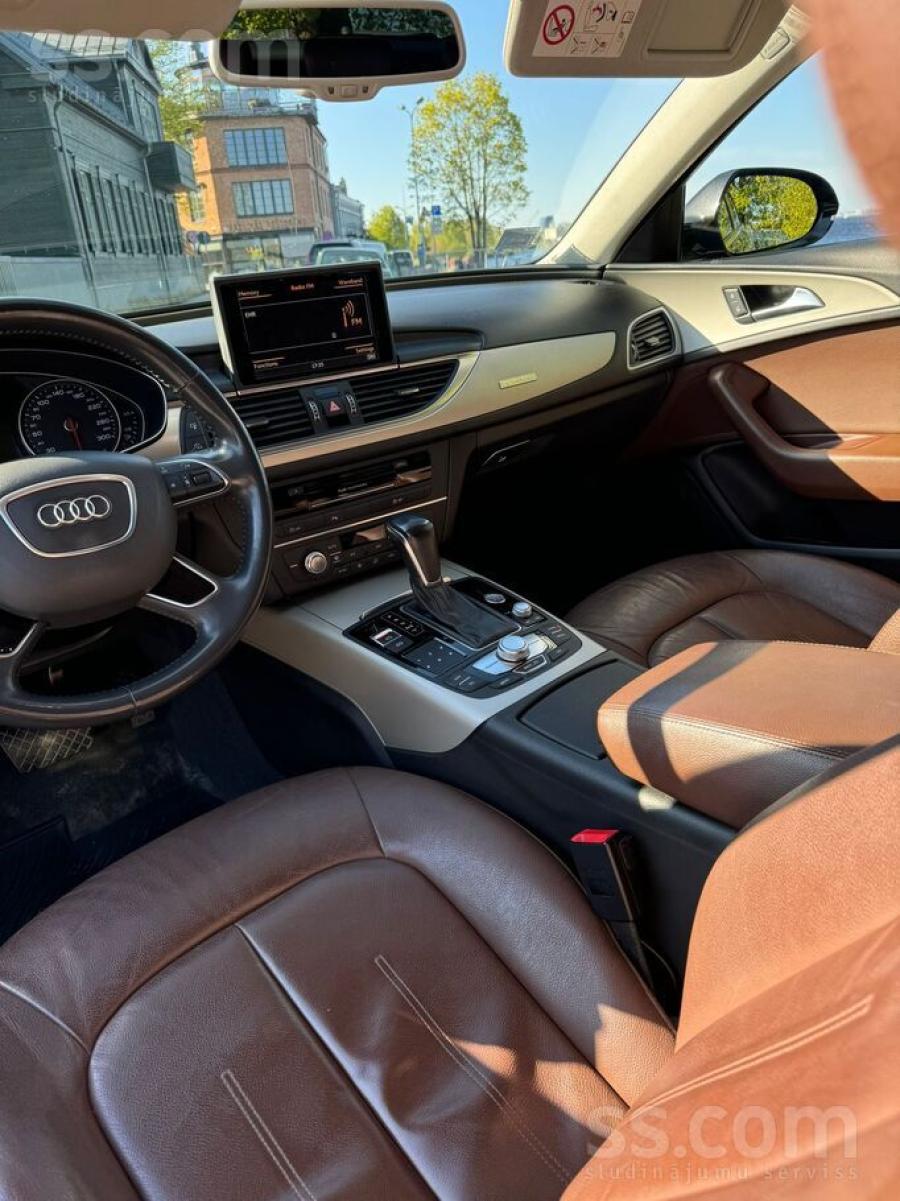 Brūns Audi A6 2016 Rīga, ar dzinēja tilpumu 3.00 L un nobraukumu 164 tūkst. km par 12300 €, foto 12 vietnē AUTOMOTO.COM.LV