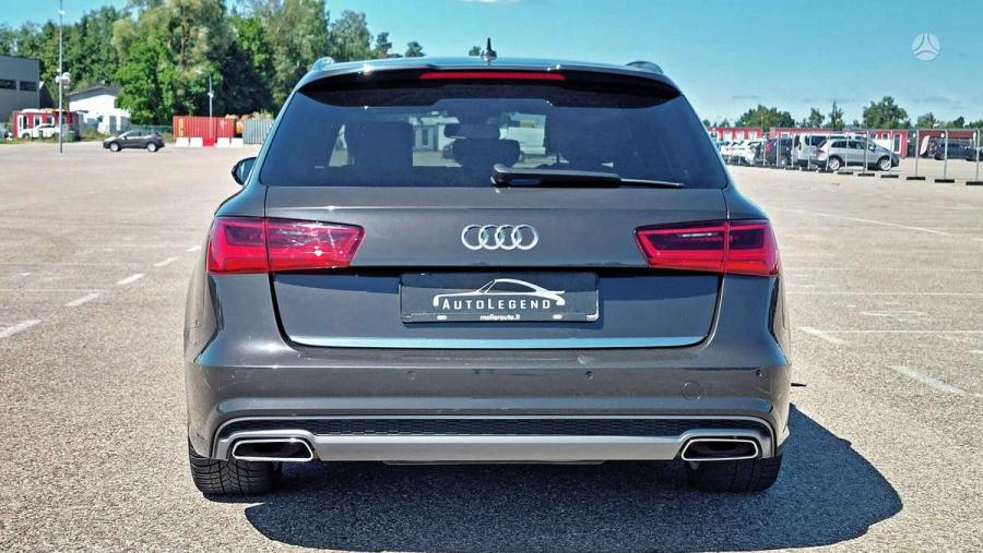 Brown Audi A6 2016 in Vilnius, with an engine capacity of 1.97 L and mileage of 238 thousand km for 14990 €, photo 8 on AUTOMOTO.COM.LV
