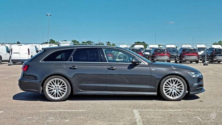 Brown Audi A6 2016 in Vilnius, with an engine capacity of 1.97 L and mileage of 238 thousand km for 14990 €, photo 9 on AUTOMOTO.COM.LV