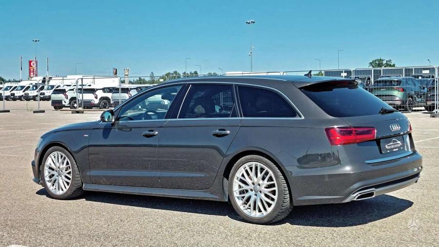 Brown Audi A6 2016 in Vilnius, with an engine capacity of 1.97 L and mileage of 238 thousand km for 14990 €, photo 13 on AUTOMOTO.COM.LV