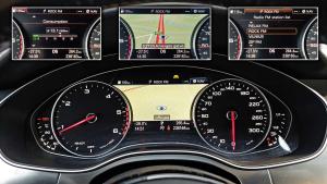 Brown Audi A6 2016 in Vilnius, with an engine capacity of 1.97 L and mileage of 238 thousand km for 14990 €, photo 18 on AUTOMOTO.COM.LV