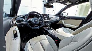 Brown Audi A6 2016 in Vilnius, with an engine capacity of 1.97 L and mileage of 238 thousand km for 14990 €, photo 19 on AUTOMOTO.COM.LV