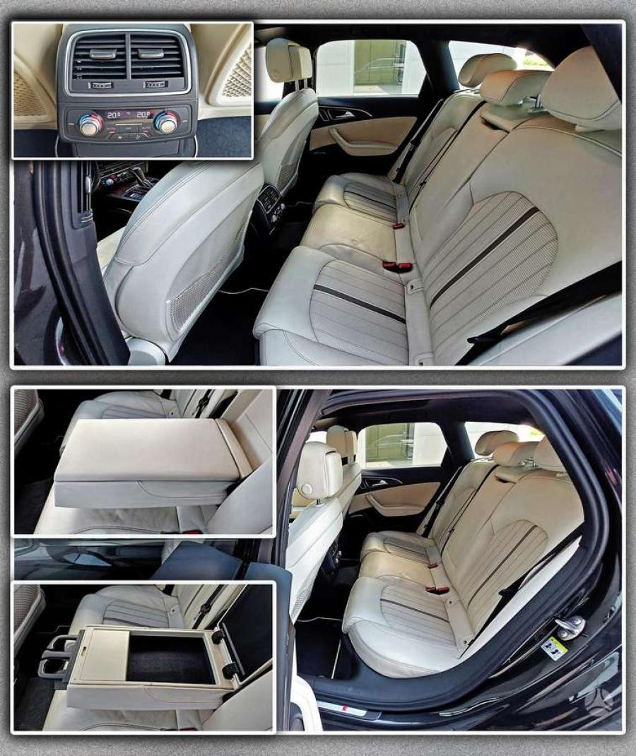 Brown Audi A6 2016 in Vilnius, with an engine capacity of 1.97 L and mileage of 238 thousand km for 14990 €, photo 23 on AUTOMOTO.COM.LV