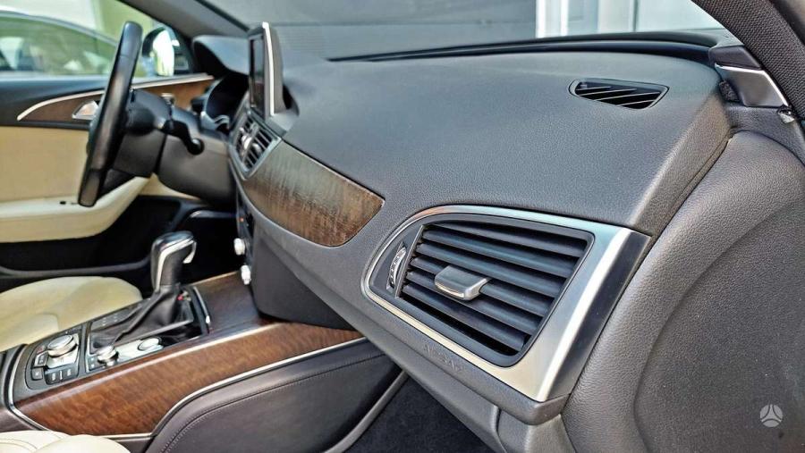 Brown Audi A6 2016 in Vilnius, with an engine capacity of 1.97 L and mileage of 238 thousand km for 14990 €, photo 31 on AUTOMOTO.COM.LV