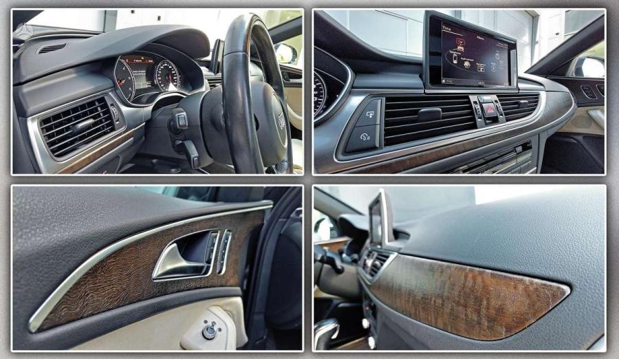 Brown Audi A6 2016 in Vilnius, with an engine capacity of 1.97 L and mileage of 238 thousand km for 14990 €, photo 39 on AUTOMOTO.COM.LV