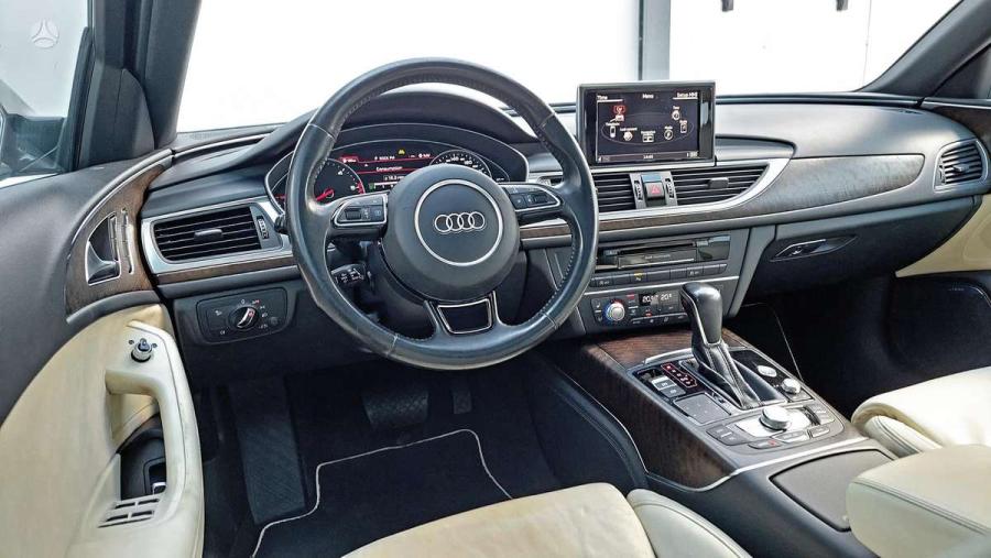 Brown Audi A6 2016 in Vilnius, with an engine capacity of 1.97 L and mileage of 238 thousand km for 14990 €, photo 41 on AUTOMOTO.COM.LV