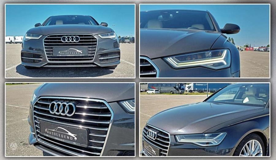 Brown Audi A6 2016 in Vilnius, with an engine capacity of 1.97 L and mileage of 238 thousand km for 14990 €, photo 43 on AUTOMOTO.COM.LV