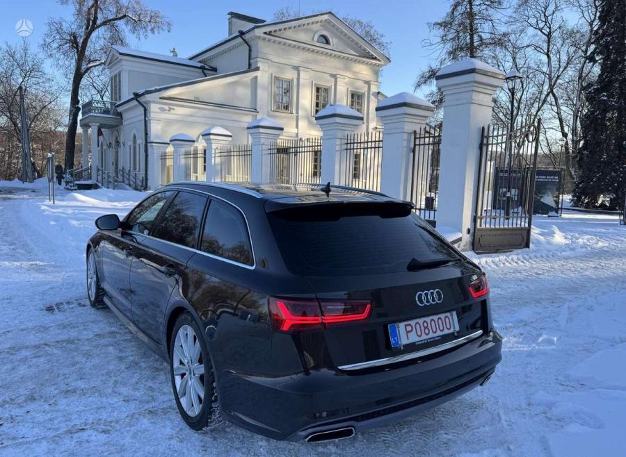 Brown Audi A6 2017 in Vilnius, with an engine capacity of 2.00 L and mileage of 296 thousand km for 14650 €, photo 5 on AUTOMOTO.COM.LV