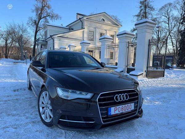 Brown Audi A6 2017 in Vilnius, with an engine capacity of 2.00 L and mileage of 296 thousand km for 14650 €, photo 9 on AUTOMOTO.COM.LV