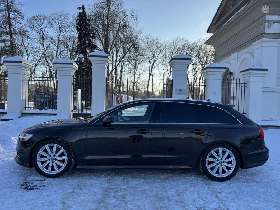 Brown Audi A6 2017 in Vilnius, with an engine capacity of 2.00 L and mileage of 296 thousand km for 14650 €, photo 16 on AUTOMOTO.COM.LV