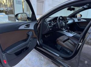 Brown Audi A6 2017 in Vilnius, with an engine capacity of 2.00 L and mileage of 296 thousand km for 14650 €, photo 25 on AUTOMOTO.COM.LV
