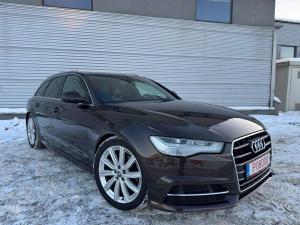 Brown Audi A6 2017 in Vilnius, with an engine capacity of 2.00 L and mileage of 297 thousand km for 14599 €, photo 4 on AUTOMOTO.COM.LV