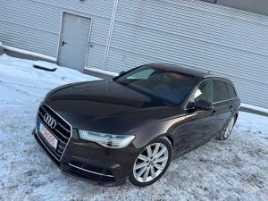 Brown Audi A6 2017 in Vilnius, with an engine capacity of 2.00 L and mileage of 297 thousand km for 14599 €, photo 6 on AUTOMOTO.COM.LV