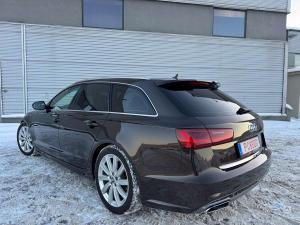 Brown Audi A6 2017 in Vilnius, with an engine capacity of 2.00 L and mileage of 297 thousand km for 14599 €, photo 8 on AUTOMOTO.COM.LV