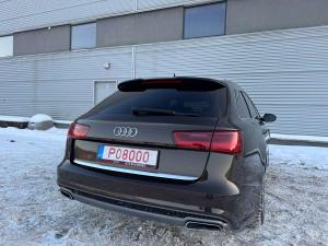 Brown Audi A6 2017 in Vilnius, with an engine capacity of 2.00 L and mileage of 297 thousand km for 14599 €, photo 13 on AUTOMOTO.COM.LV
