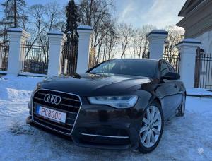 Brown Audi A6 2017 in Vilnius, with an engine capacity of 2.00 L and mileage of 297 thousand km for 14599 €, photo 17 on AUTOMOTO.COM.LV