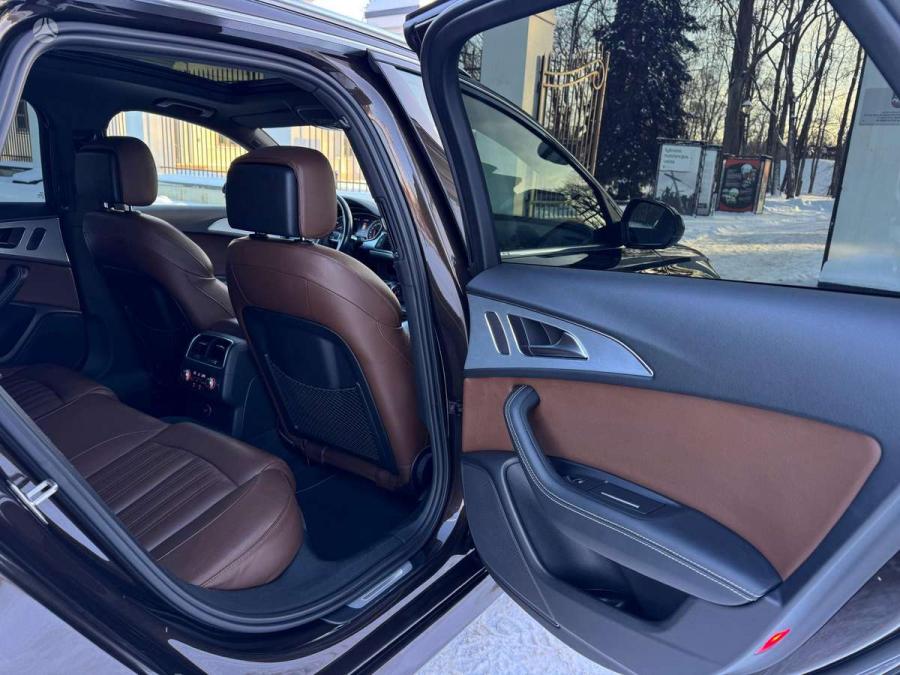 Brown Audi A6 2017 in Vilnius, with an engine capacity of 2.00 L and mileage of 297 thousand km for 14599 €, photo 31 on AUTOMOTO.COM.LV