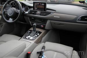 Brown Audi A6 2017 in Tukums, with an engine capacity of 3.00 L and mileage of 295 thousand km for 18990 €, photo 6 on AUTOMOTO.COM.LV