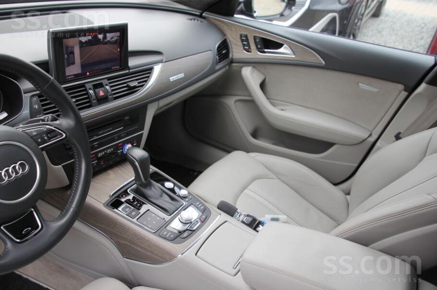 Brown Audi A6 2017 in Tukums, with an engine capacity of 3.00 L and mileage of 295 thousand km for 18990 €, photo 8 on AUTOMOTO.COM.LV