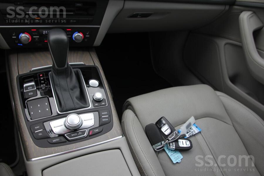 Brown Audi A6 2017 in Tukums, with an engine capacity of 3.00 L and mileage of 295 thousand km for 18990 €, photo 16 on AUTOMOTO.COM.LV