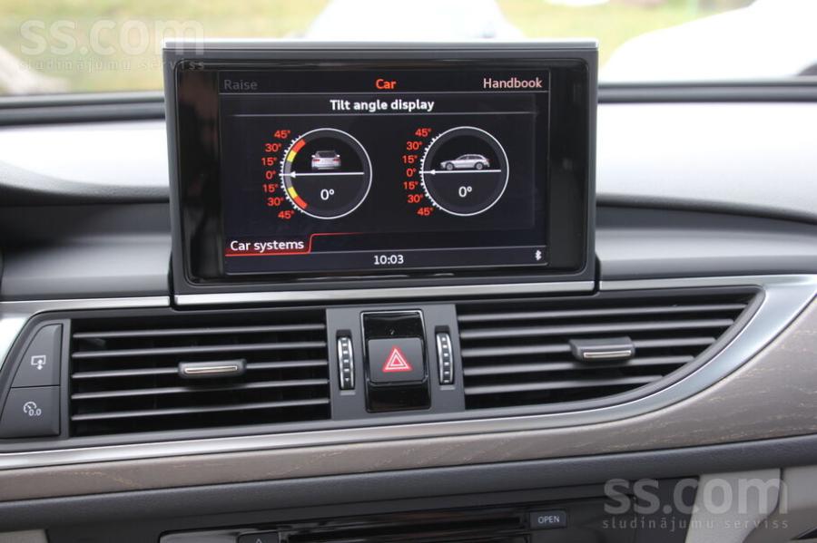 Brown Audi A6 2017 in Tukums, with an engine capacity of 3.00 L and mileage of 295 thousand km for 18990 €, photo 25 on AUTOMOTO.COM.LV